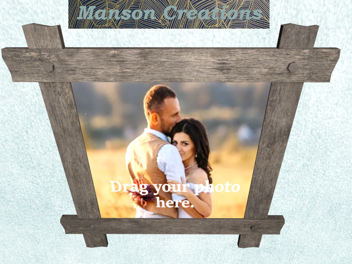 Second Life Marketplace - Rustic Picture frame